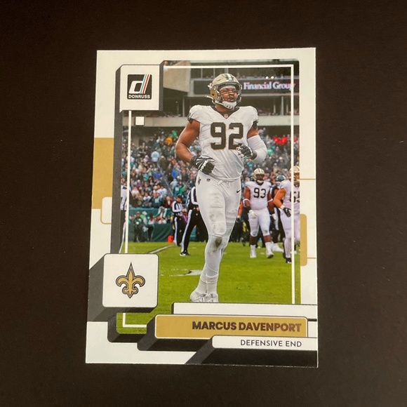 Panini | Toys | Marcus Davenport New Orleans Saints Defensive End 222 ...